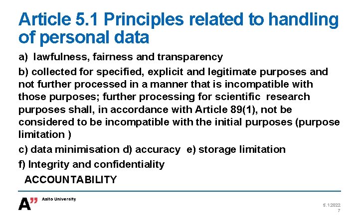 GDPR and research Maria Rehbinder 10 11 2017
