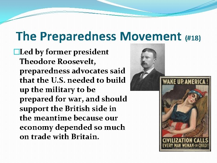 U S History World War I Dr Donnelly