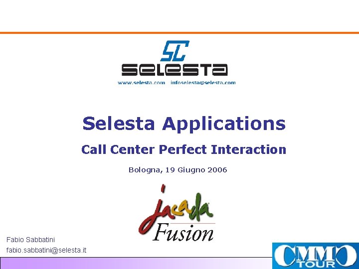 Selesta Applications Call Center Perfect Interaction Bologna 19