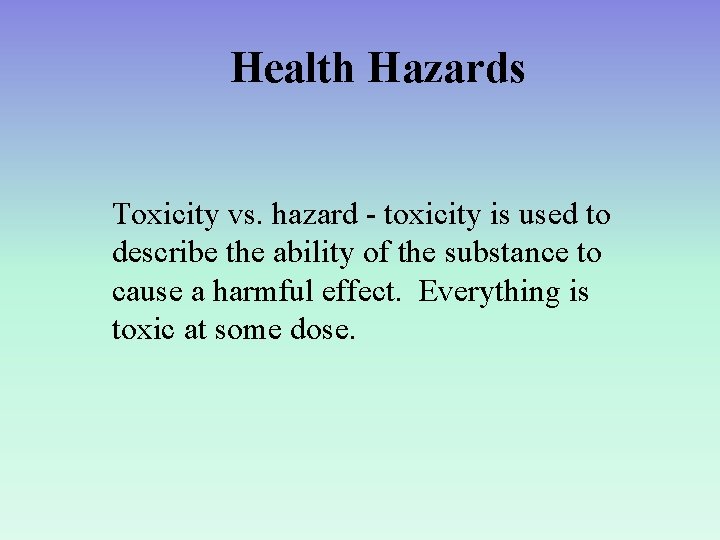 Industrial Safety General Awareness Objectives To create understanding