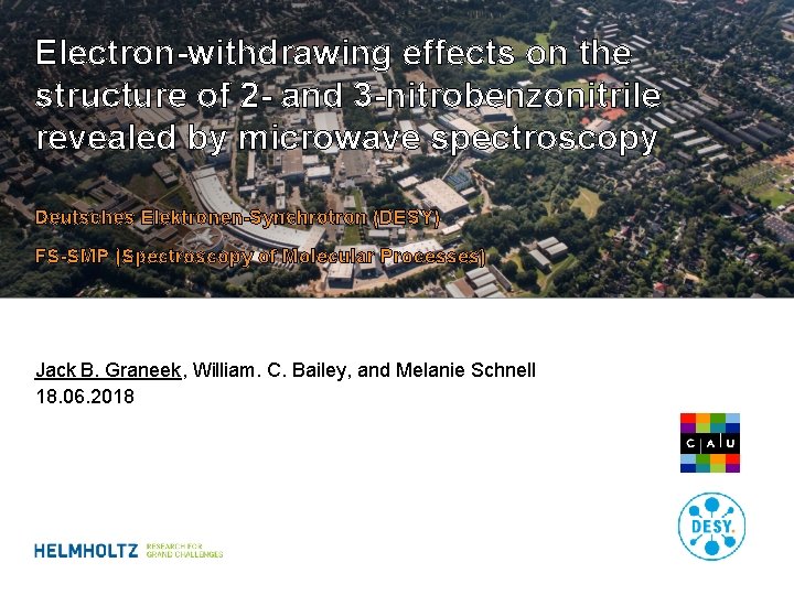 Electronwithdrawing effects on the structure of 2 and