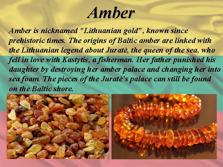 NATIONAL SYMBOLS OF LITHUANIA Pensive Christ One of