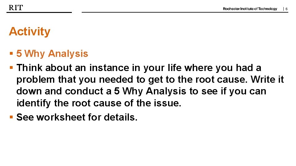 Lean 5 Why Method Root Cause Toyota Production