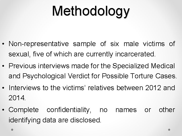 Boys Do Cry Improving the Identification and Rehabilitation