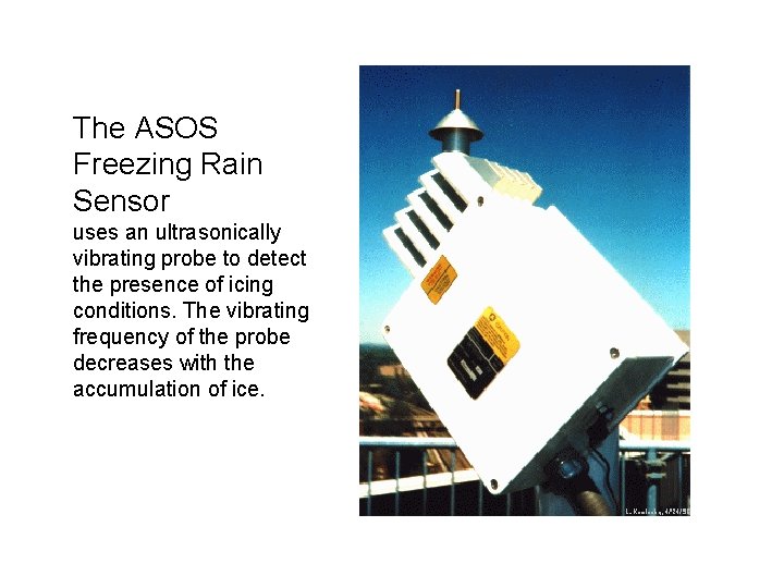 Atmospheric Sciences 101 Observing Systems ASOS Automated Surface