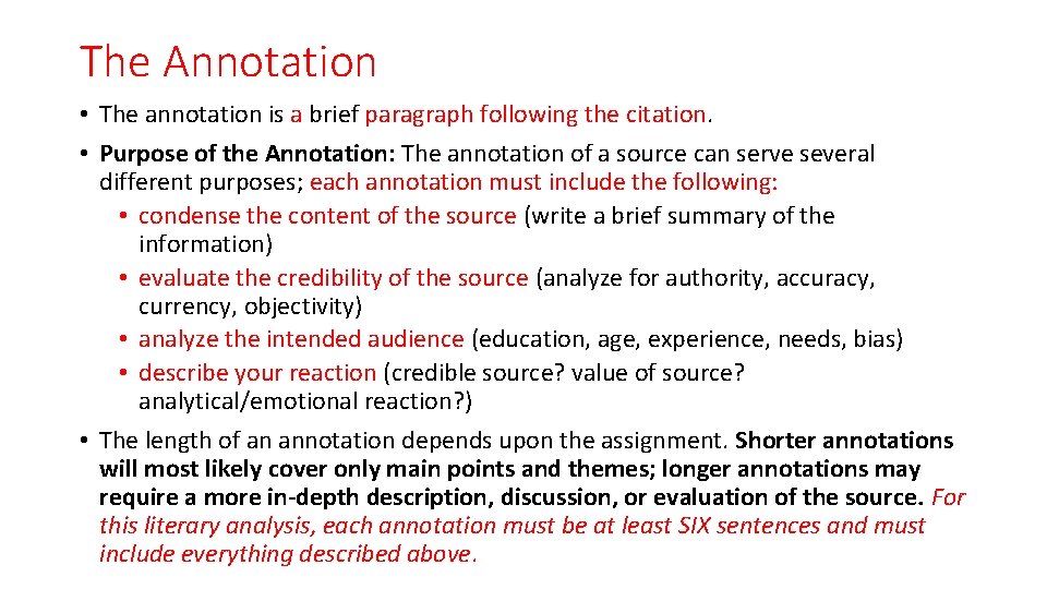 Annotated Bibliography Directions You will include FIVE entries