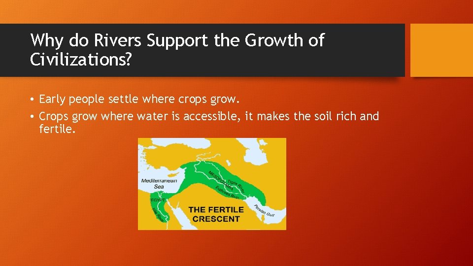 Geography of the Fertile Crescent Where is Mesopotamia