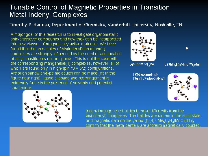 Tunable Control of Magnetic Properties in Transition Metal