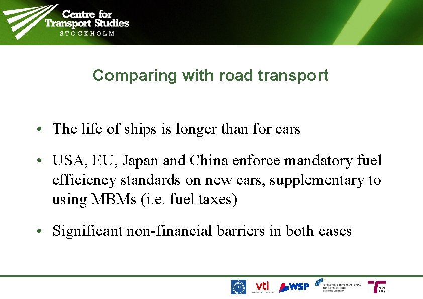 Assessing the MBM EGs report Dr Per Kgeson