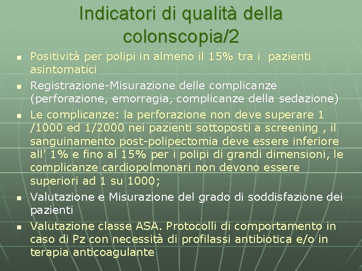 Sindrome Metabolica polipi e cancro del colon retto