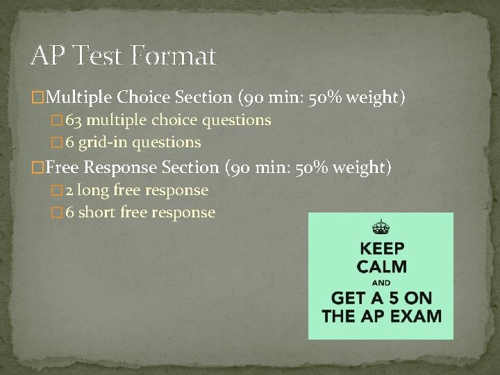 AP Biology Test 8 May 2017 AP Bio