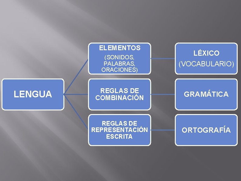 ELEMENTOS GRAMATICALES PARA LA ELABORACIN DE TEXTOS Instituto