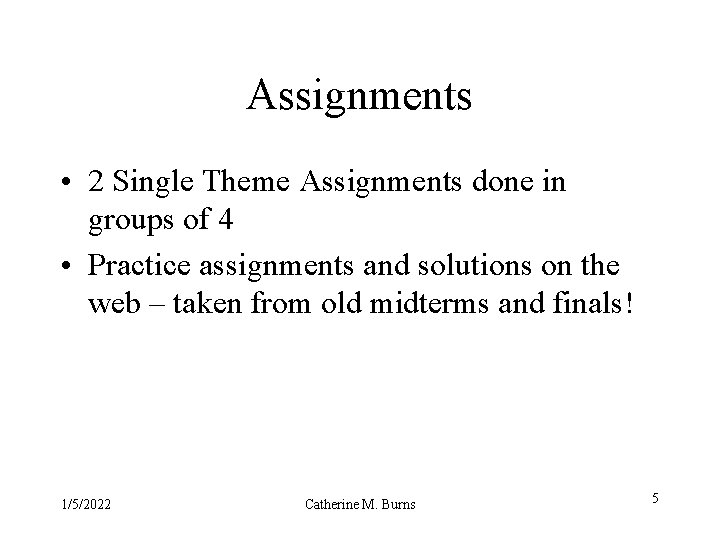 Welcome to SYDE 142 152022 Catherine M Burns