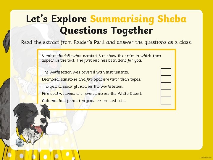 What Does Summarising Sheba Do Summarising Sheba helps