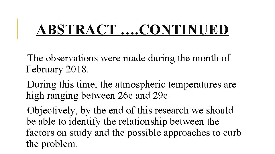 GLOBE IVSS 2018 A COMPARATIVE STUDY OF VEGETATION