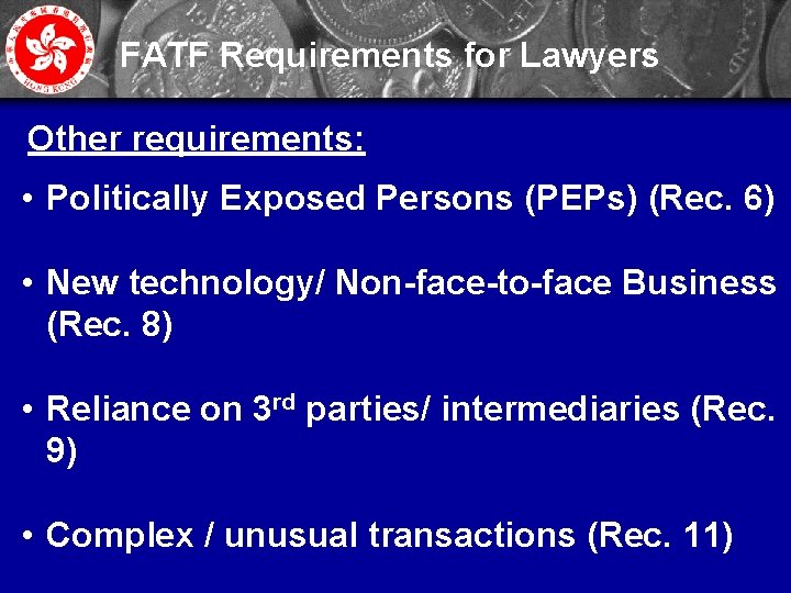 International Standards on Regulating DNFBPs The way forward