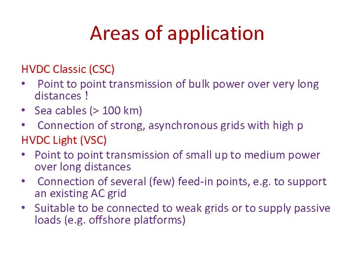 Introduction to HVDC FACTS Power system stability Power