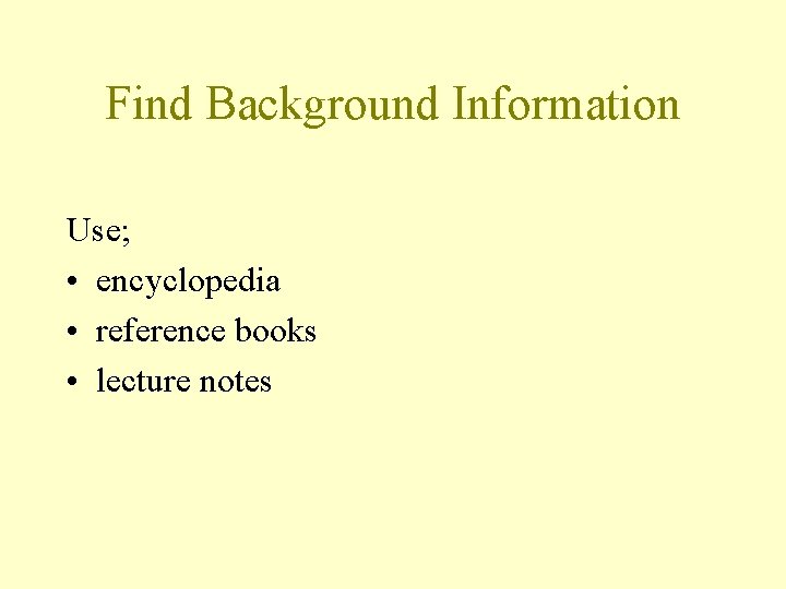 The Robinson Library Civil Engineering How to find