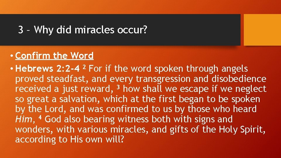 Miracles What are they Do you believe in