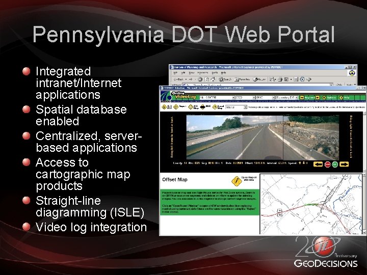 Transportation Web Portals 2006 Area IIIIV HEEP Conference