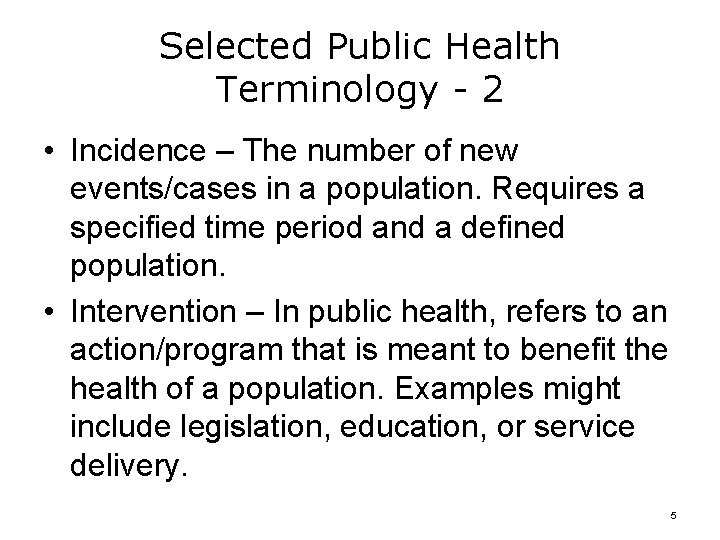 Introduction to Health Care and Public Health in