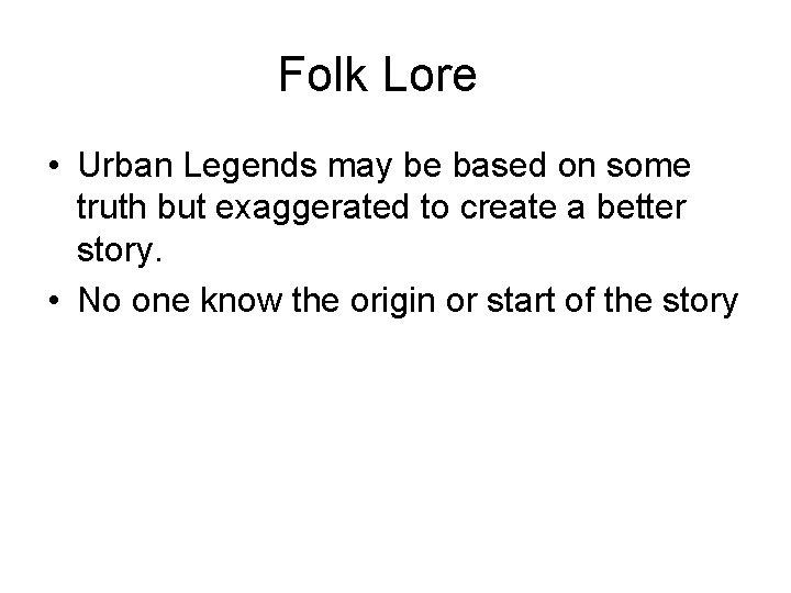 How to Spot A Urban Legends and Hoaxes