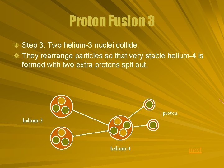 Fusion Light Nuclei Light nuclei have relatively high