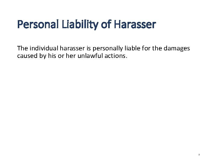 Sample Sexual Harassment and Abusive Conduct Prevention Training