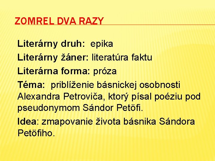 LITERATRA FAKTU Erik Newth Vetko sa sklad z