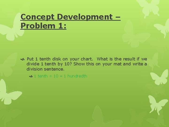 Math Module 1 Lesson 1 Objective Reason concretely