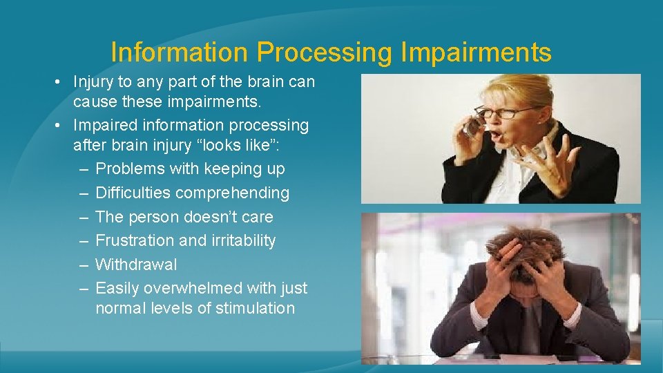 Webinar 4 Cognitive Impairments that Affect Prison Adjustment