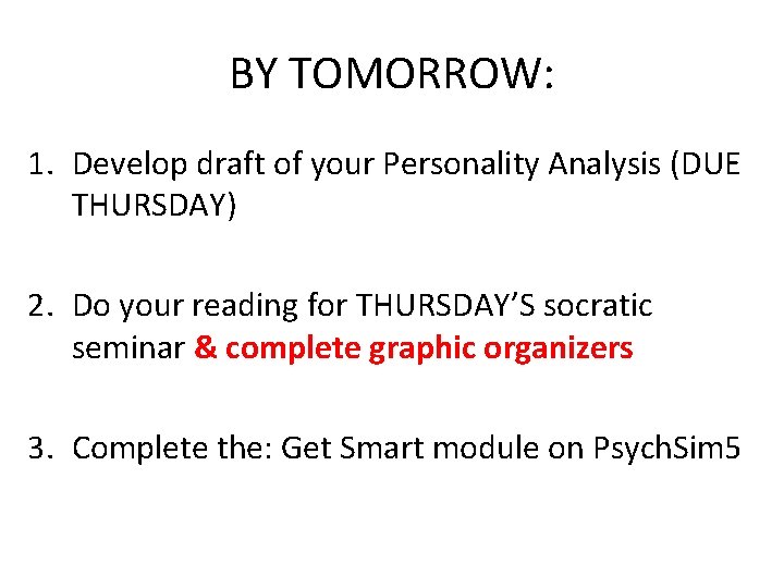 Unit 9 Personality Intelligence Lesson 4 Measuring Intelligence