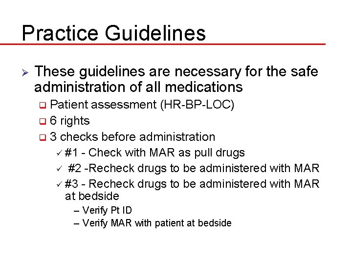 Medication Administration Unit VI Part 3 lab 2