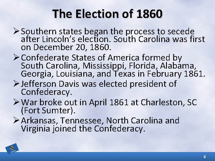 Chapter 8 The Civil War in the Indian