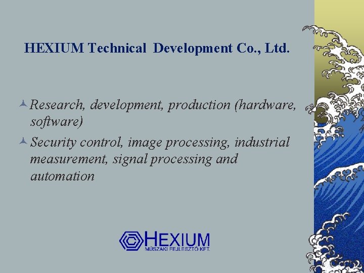Voice Based Autonomous Access Control Terminals HEXIUM Technical