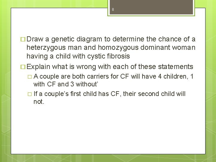 Introduction to Genetics From Proteins to Mendel MENDELIAN