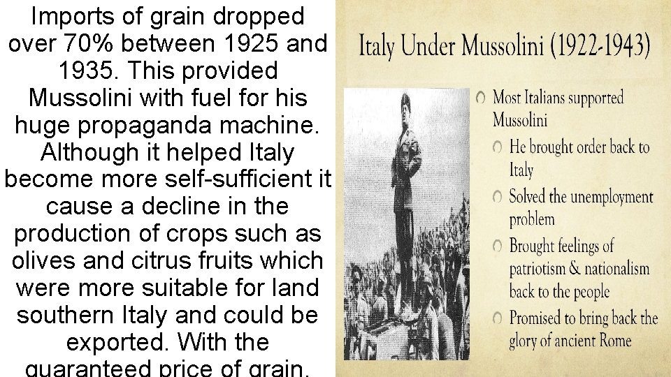 German Italian Expansion 1933 1940 Benito Mussolini had