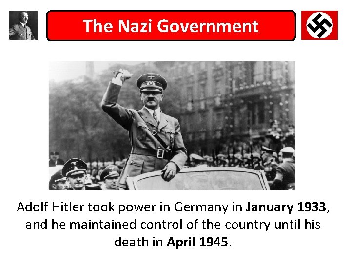 Hitler and Nazi Germany Government in Nazi Germany
