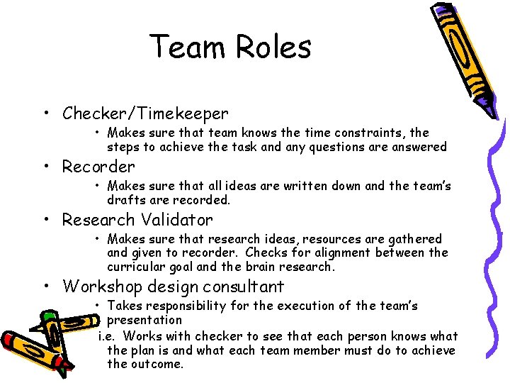 USING KNOWLDEDGE OF BRAIN DEVELOPMENT TO PROMOTE WHOLE