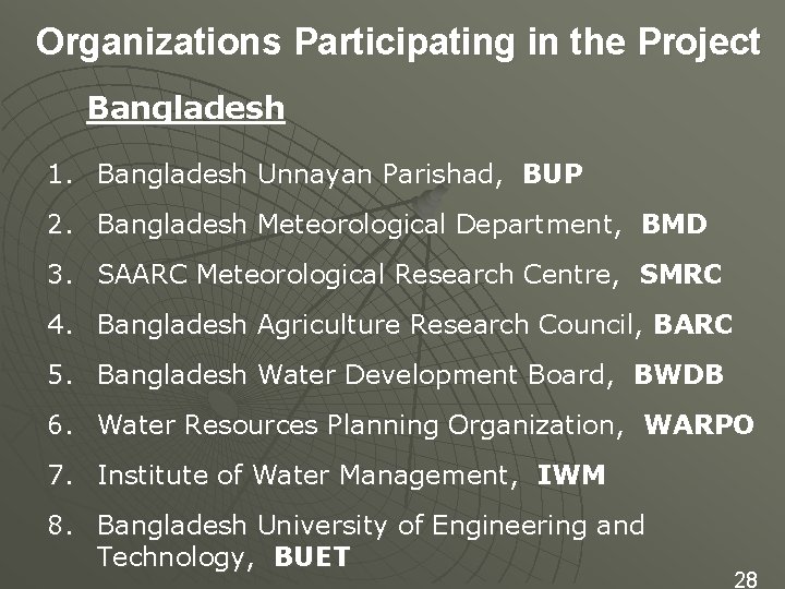 APN Project CAPa BLE Comprehensive research Climate Modelling