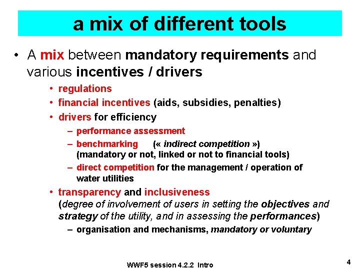 WWF 5 Istanbul session 4 2 2 ANEAS