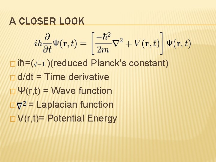 Heisenberg Mathematics is sense Thats what sense is