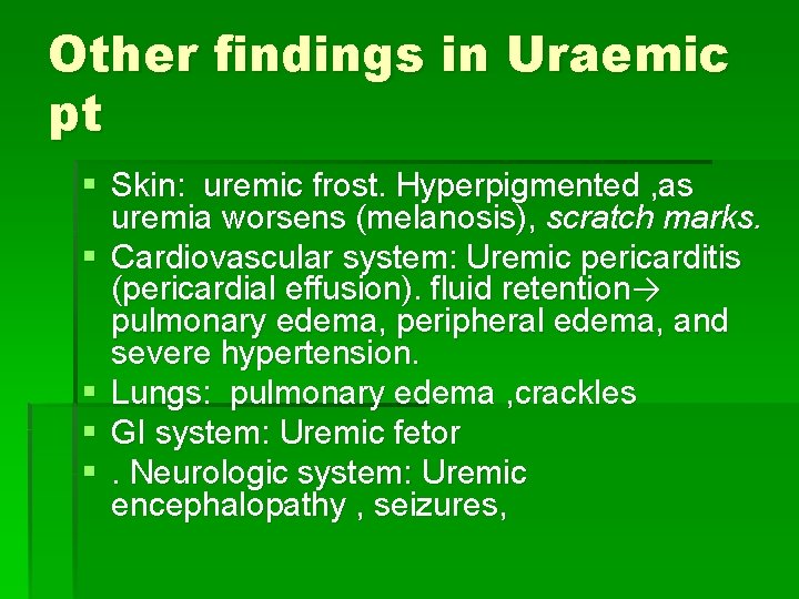 Overview of obstructive uropathy DR I O LAWAL