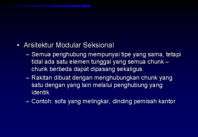 ARSITEKTUR PRODUK Produk terdiri dari Elemen Fisik Elemen