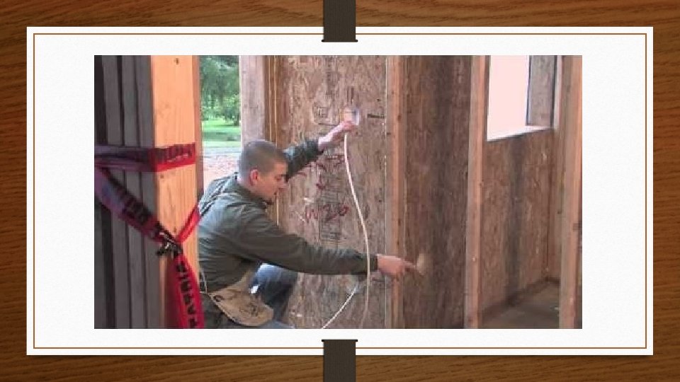 Installation of the house structure stages of assembling