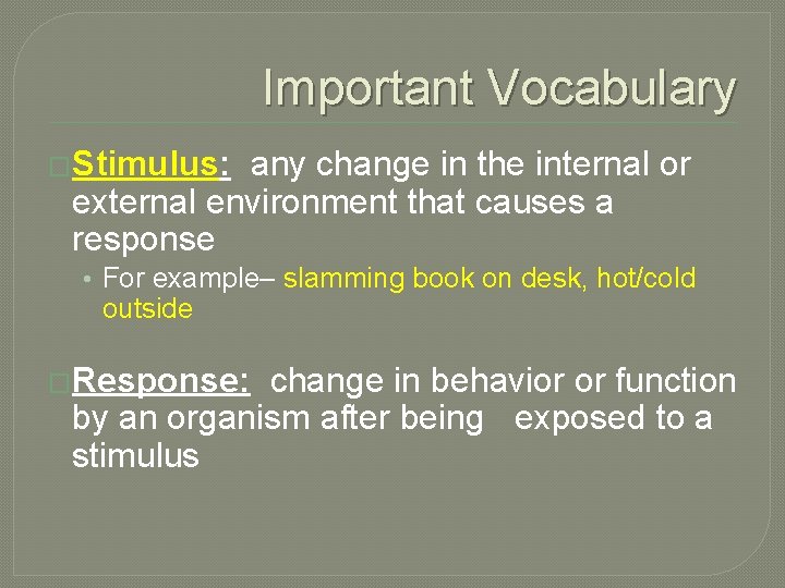 Nervous System Notes The nervous system is defined
