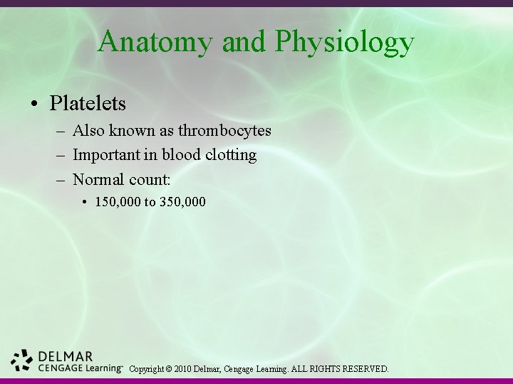 Chapter 7 Blood and BloodForming Organs Diseases and