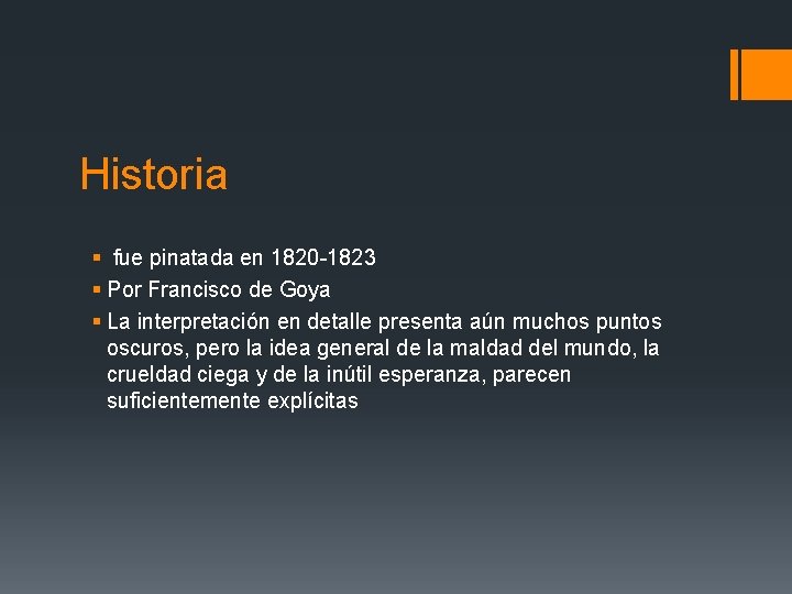 Cronos devorando a sus hijos Historia fue pinatada
