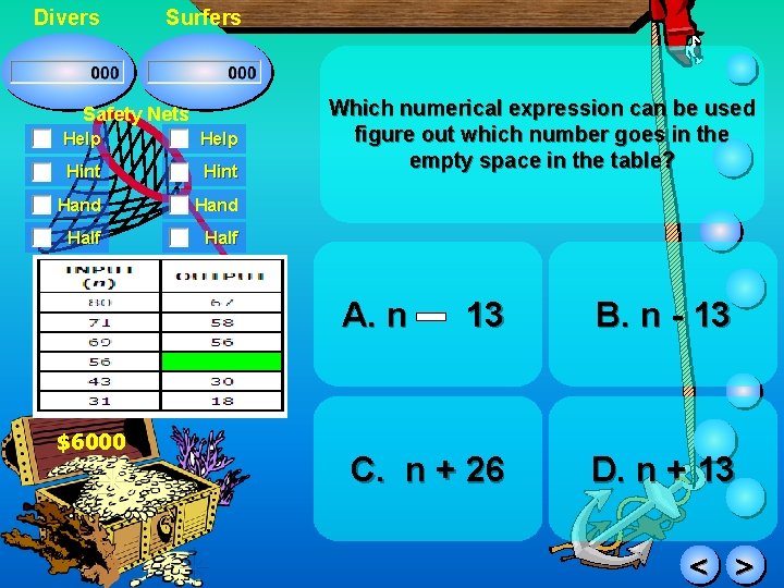 Sunken Number Patterns M 4 A 1 Students