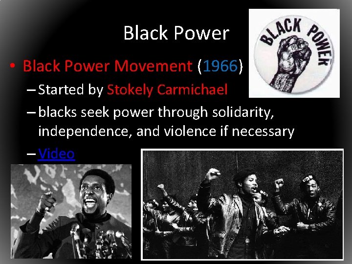 Black Power History Notes 14 3 Black Power